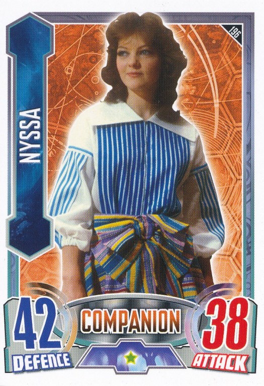 ‘Alien Attax’ Trading Card Review – Nyssa of Traken | Bradley's Basement